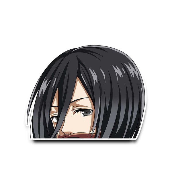 Mikasa peeker Sticker – Otakukulture