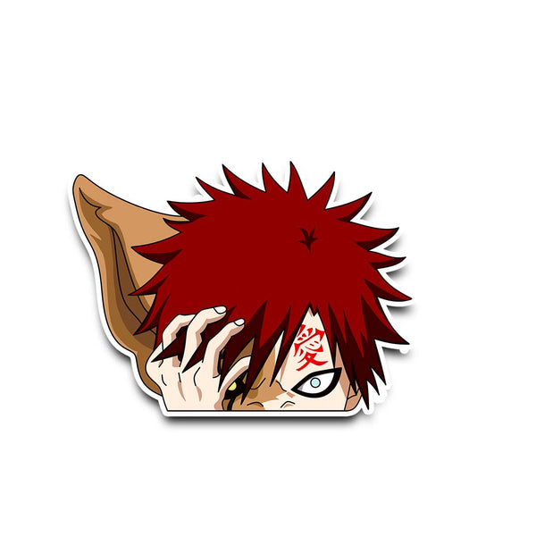 Gaara peeker Sticker – Otakukulture