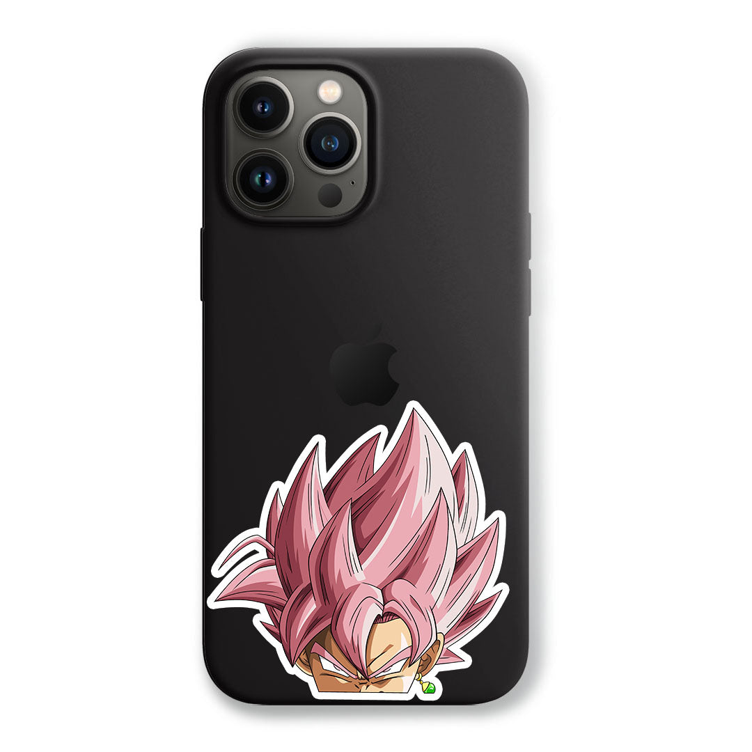 Goku black peeker Sticker – Otakukulture