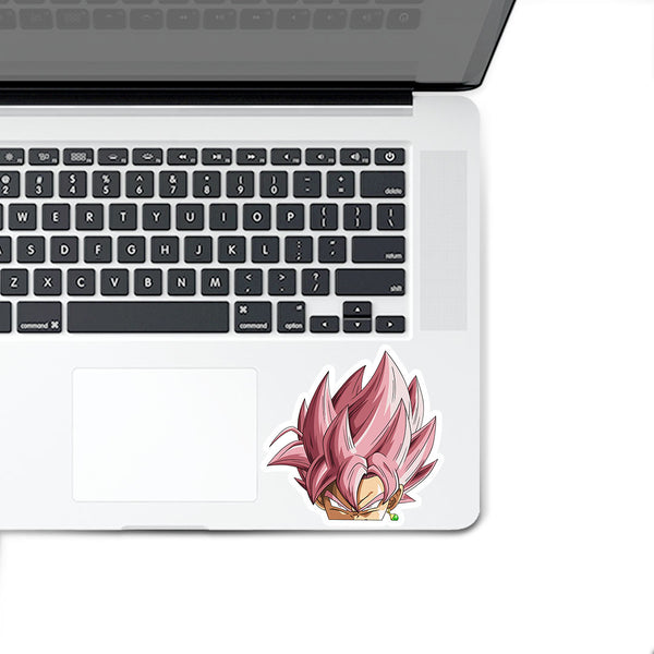 Goku black peeker Sticker – Otakukulture