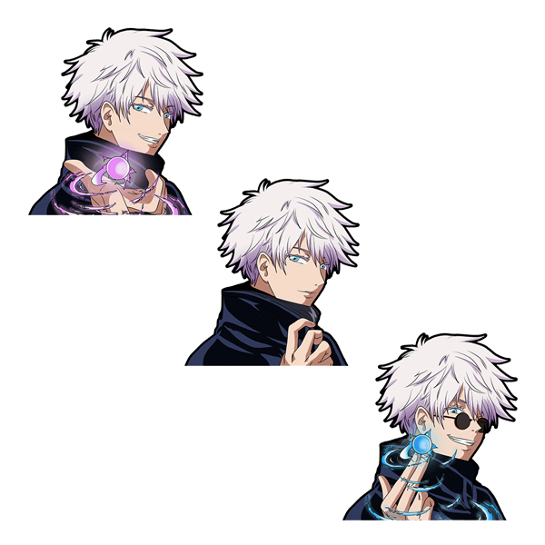 Gojo mini 3D sticker – Otakukulture