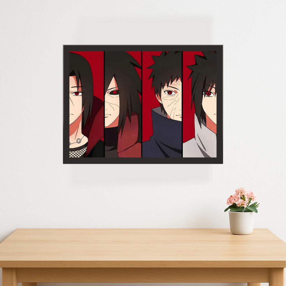 Naruto Uchiha clan poster – Otakukulture