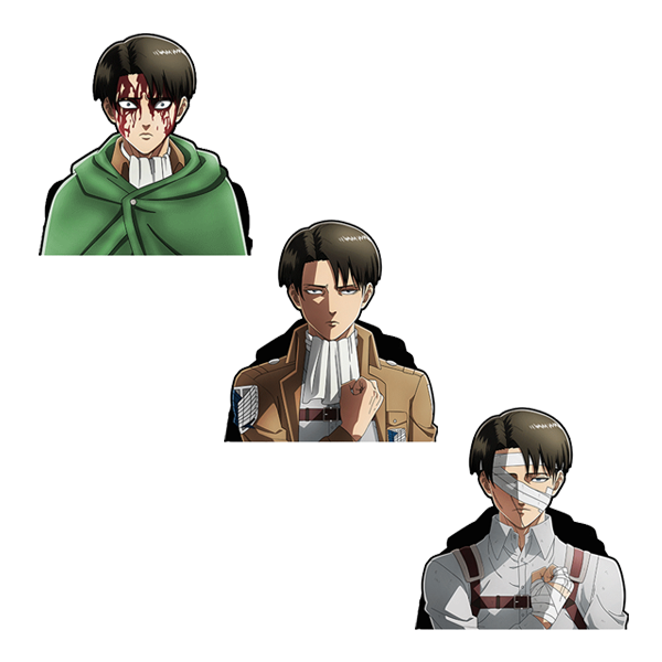 Levi mini 3D sticker – Otakukulture