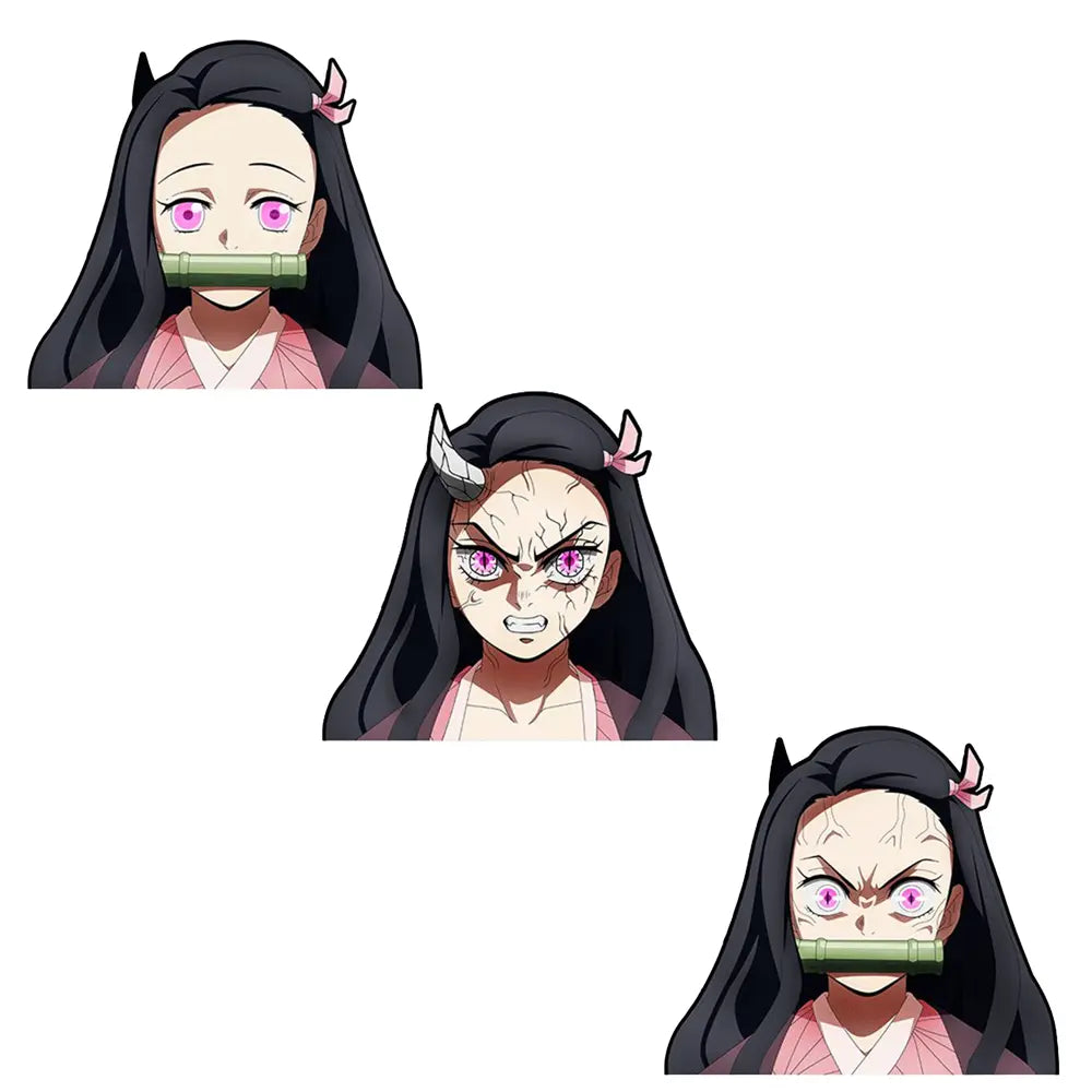 Nezuko mini 3D sticker – Otakukulture