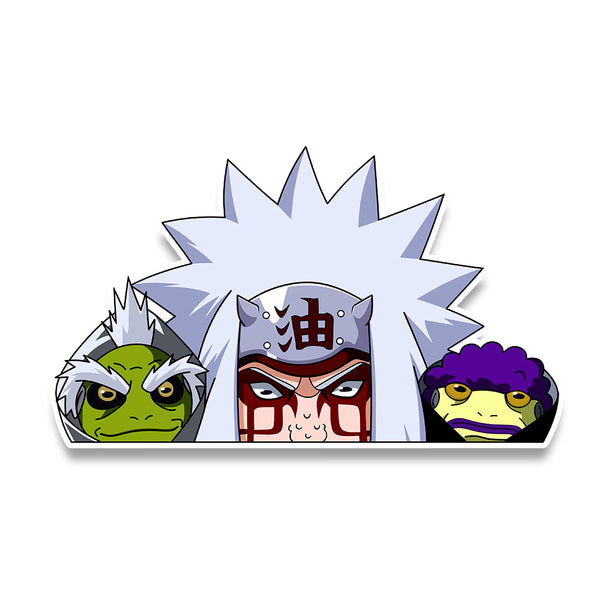 Jiraiya sage peeker Sticker – Otakukulture