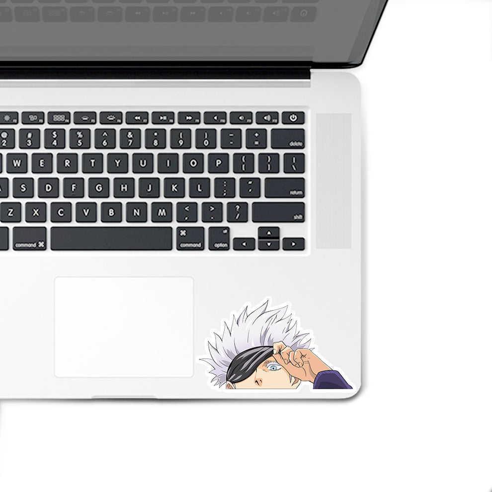 Gojo peeker Sticker – Otakukulture