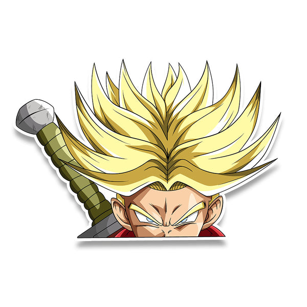 Trunks peeker Sticker – Otakukulture